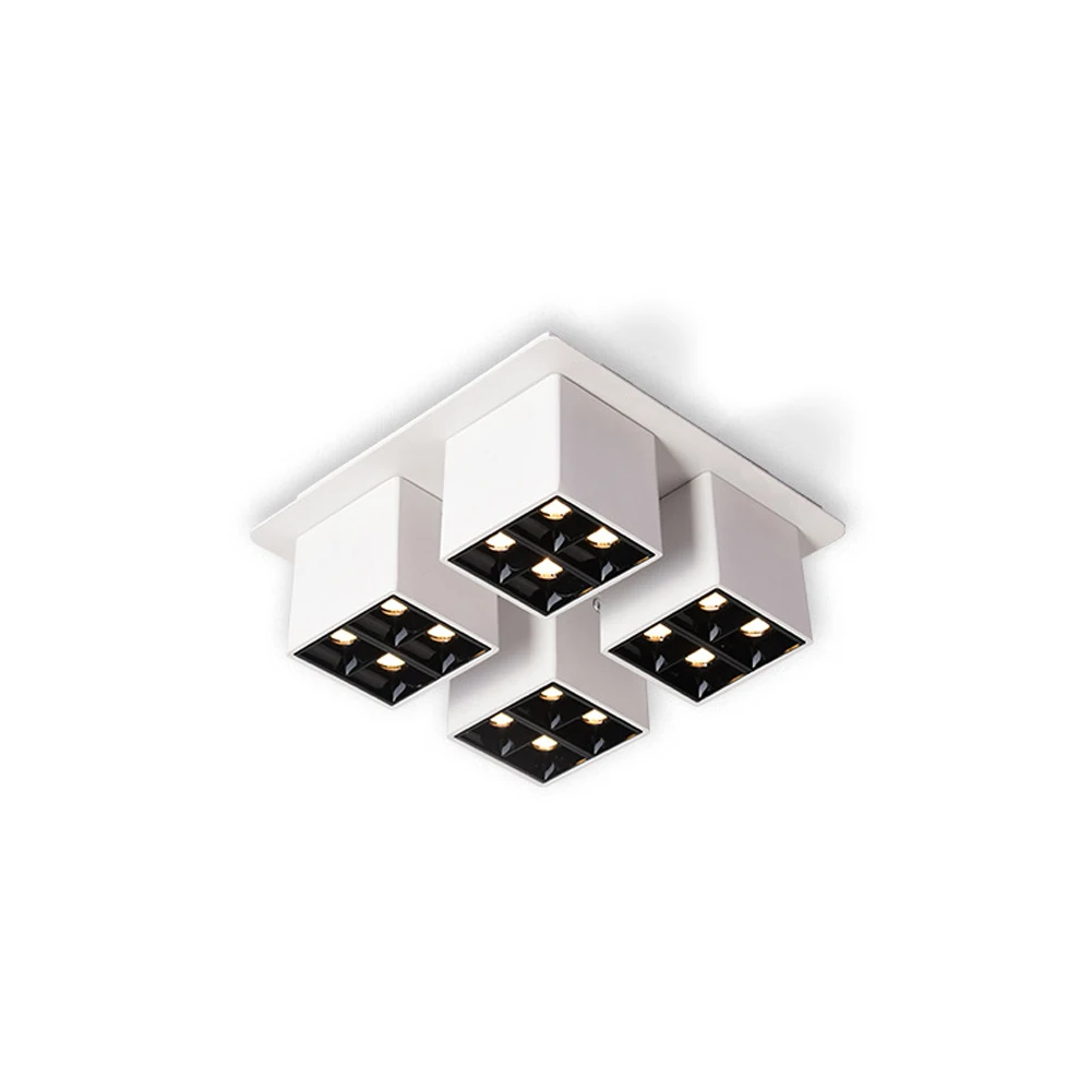 Square Four-head Spotlights Living Room With Built-in Domestic Sky ...