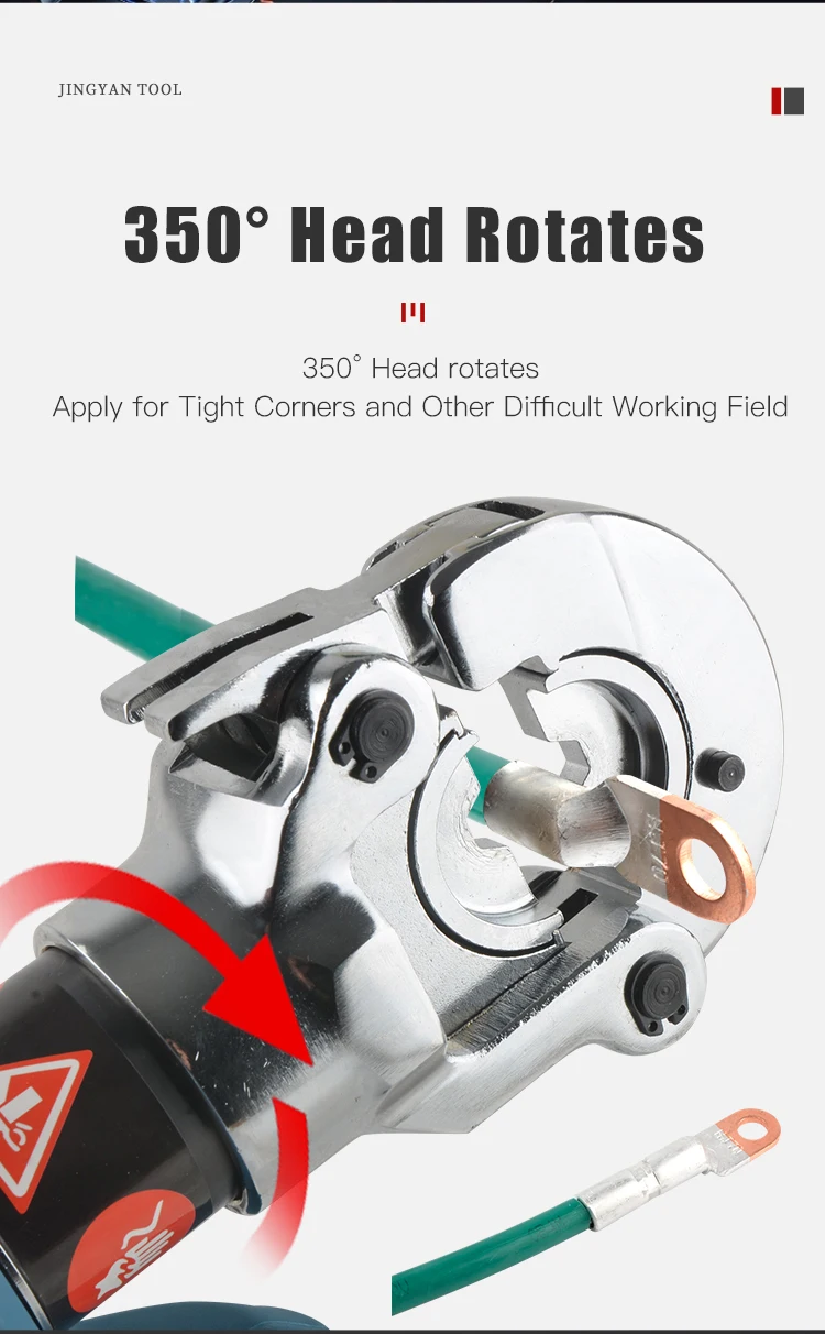 Jingyan Tool EZ-300 - Efficient Battery Powered Crimping