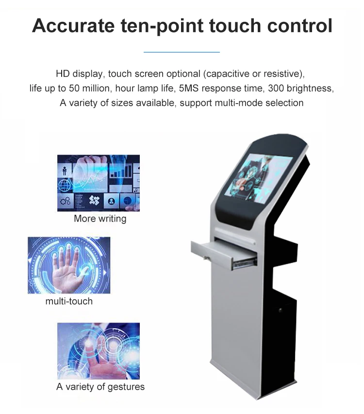 Efficient Bank Queue Management with Electronic Ticket Kiosk