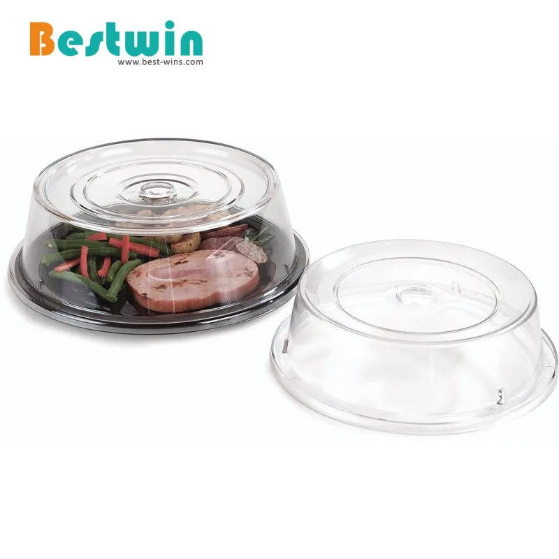 Catering FoodService Plastic Polycarbonate PC Transparent Plate Dish ...