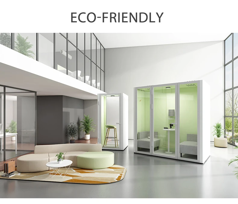 Customized Acoustical Indoor Office Pods Work Pods Office Meeting Pods ...