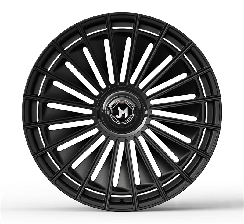 For Maybach GLS 23 Inch Forged Monoblock Wheels - Black/silver