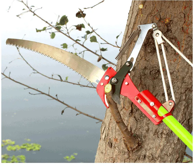 26 Foot Fiberglass Extension Pole Pruning Saw Tree Pruner