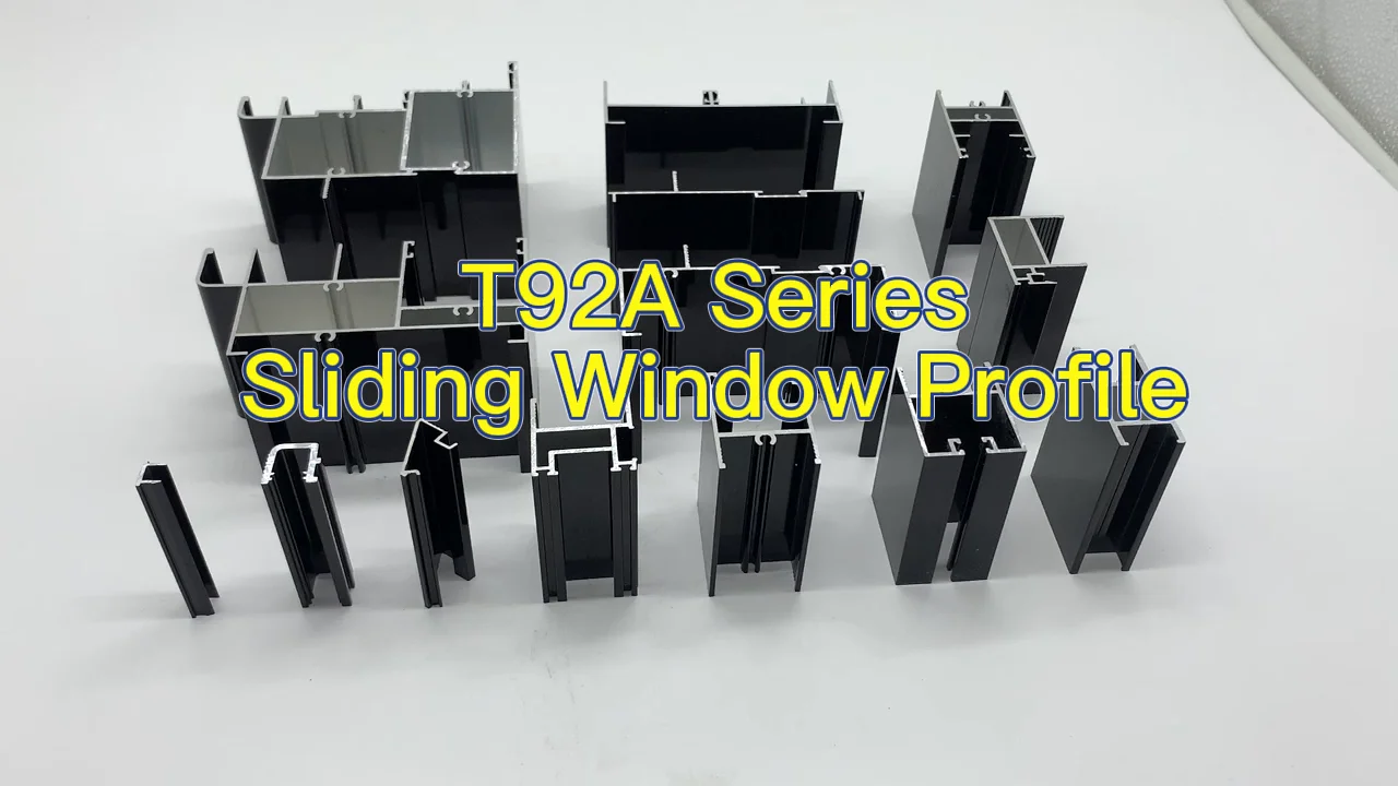 Sliding Window Frame Aluminum Extrusion Profiles 6063 T5 Apposite High ...