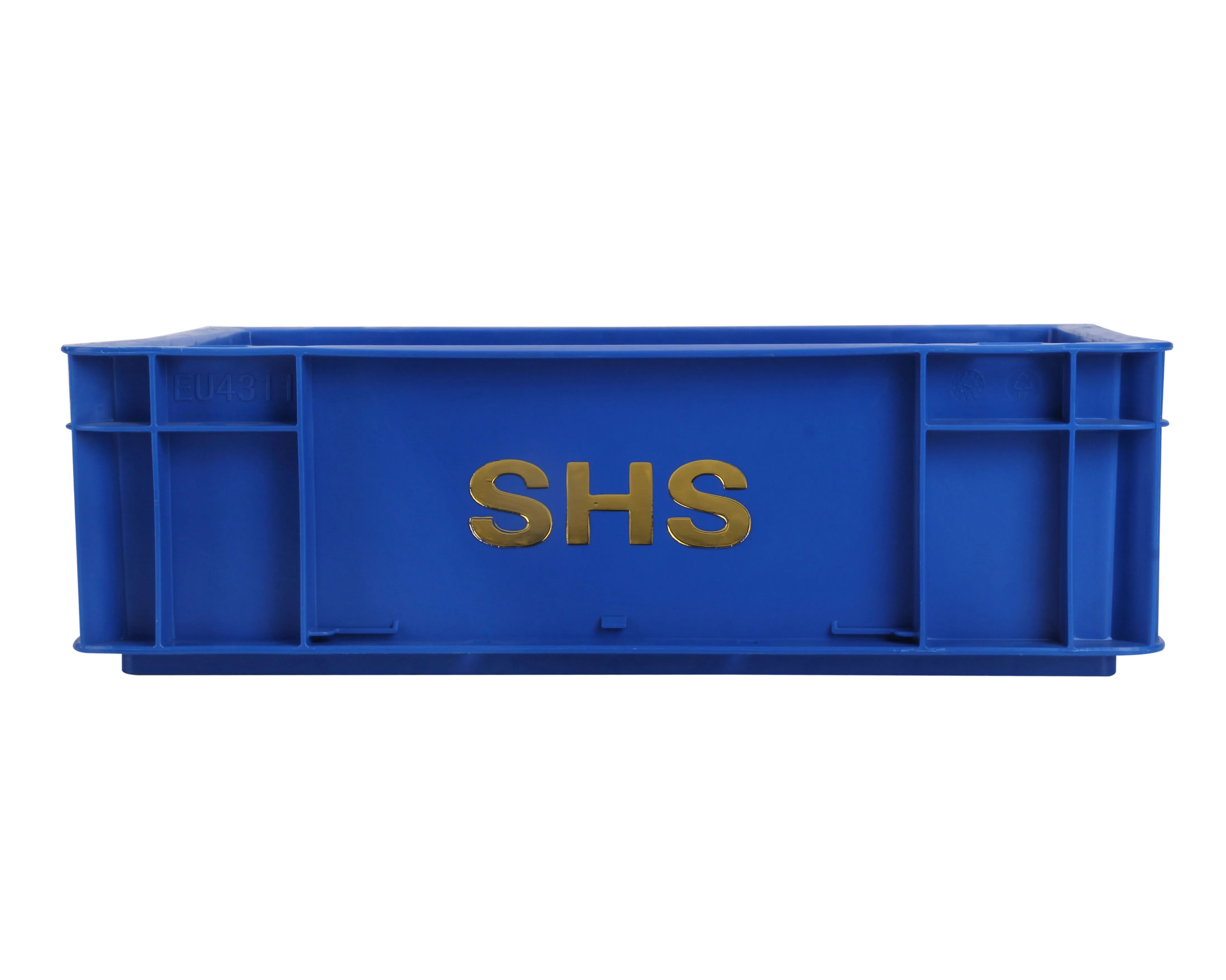 Euro Standard Solid Plastic Container Cates for Heavy Loading