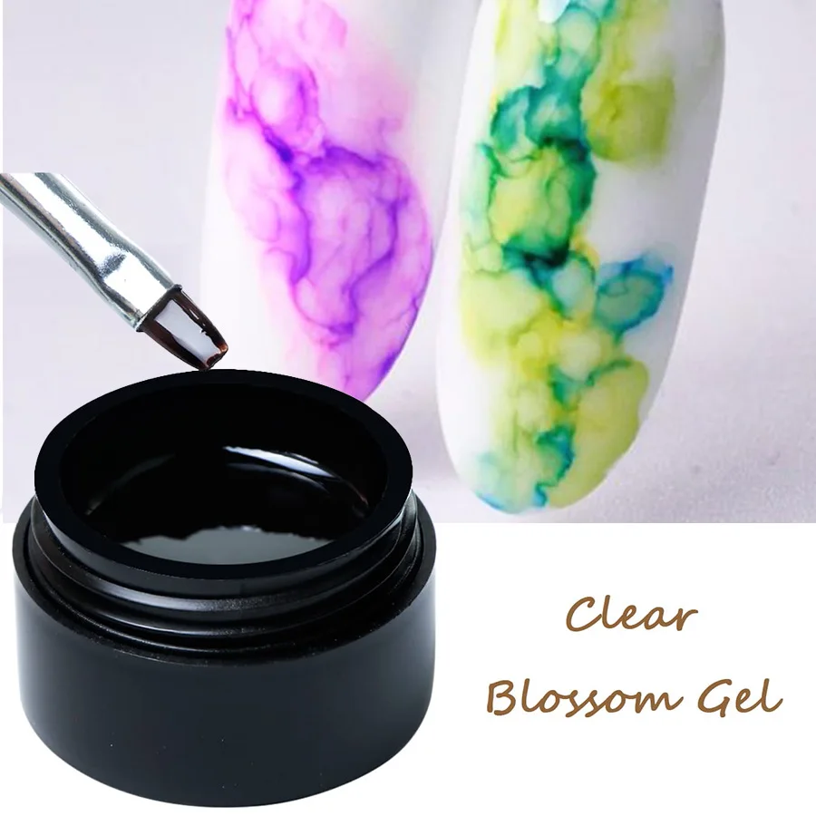 Blossom Gel Nail Art Transparent Blossom Nail Polish Blooming Smoke ...