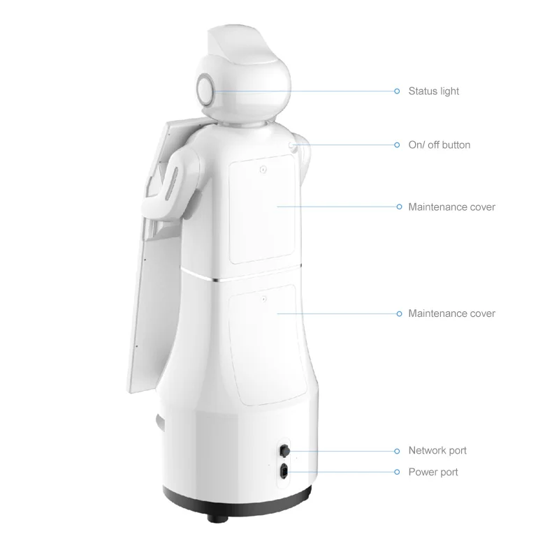 Ai Smart Robot Reception Robots Humanoids Smart Intelligent Service ...