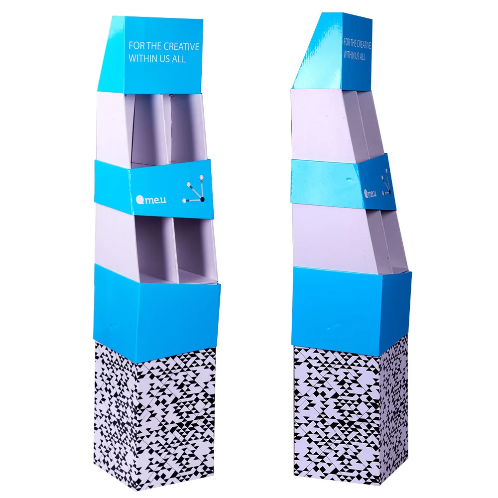 Pop Cardboard Product Shipper Display Custom Cardboard Display Shelf ...
