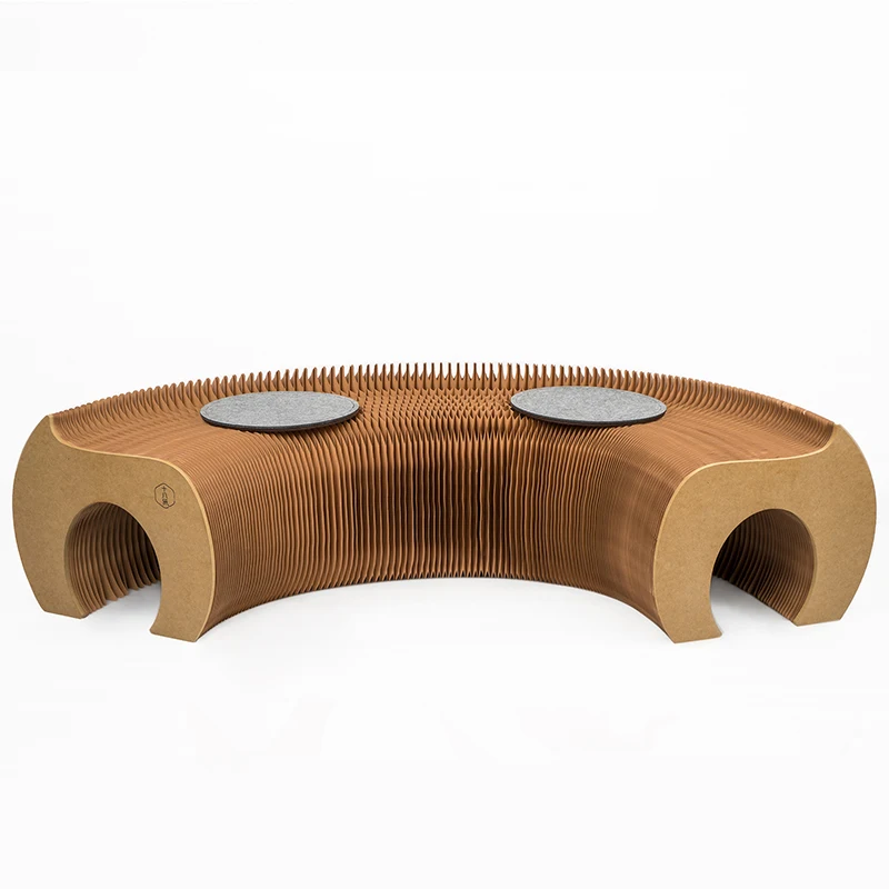 Alibaba.com: Folding kraft paper tunnel bench cat sofa, cardboard pet ...