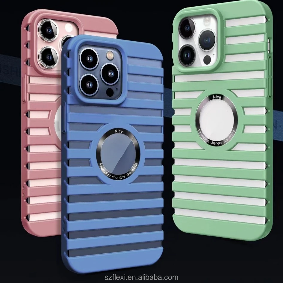 Luxury Light Weight Hollow Cooling Heat Dissipation Phone Cases