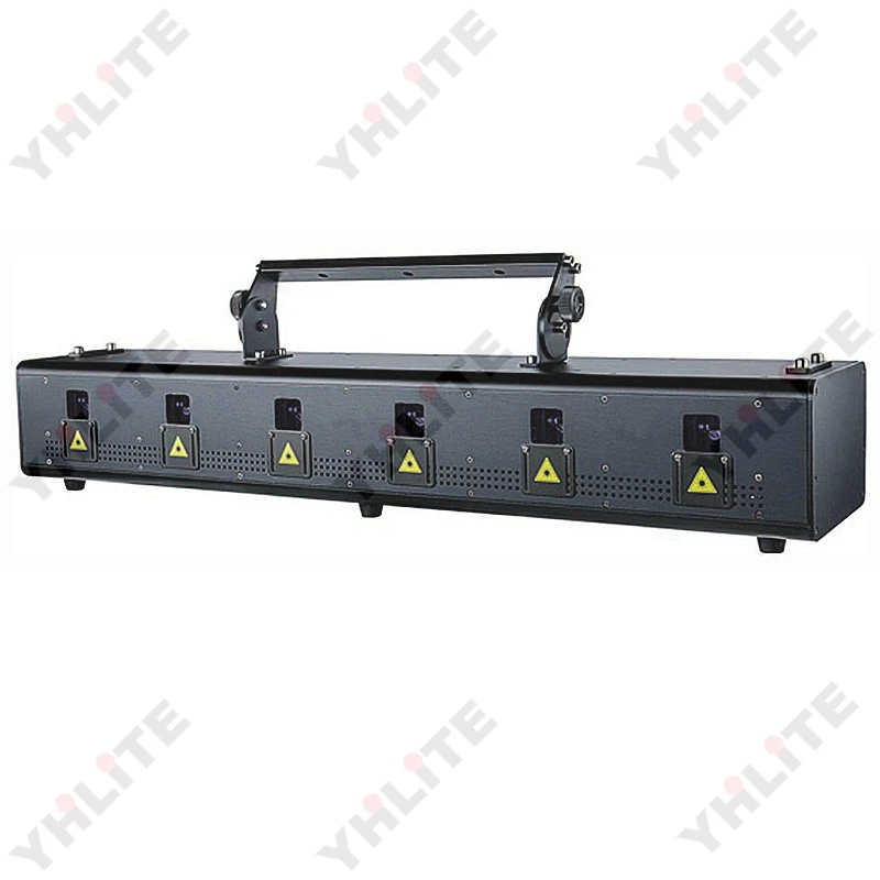 6 Eyes RGB Animation Laser - Full Color Laser Light Bar