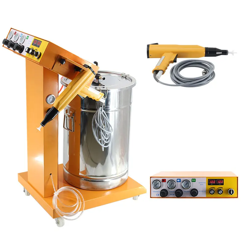 Fast Color Change Powder Coating System Gema Optiflex 2b Electrostatic ...