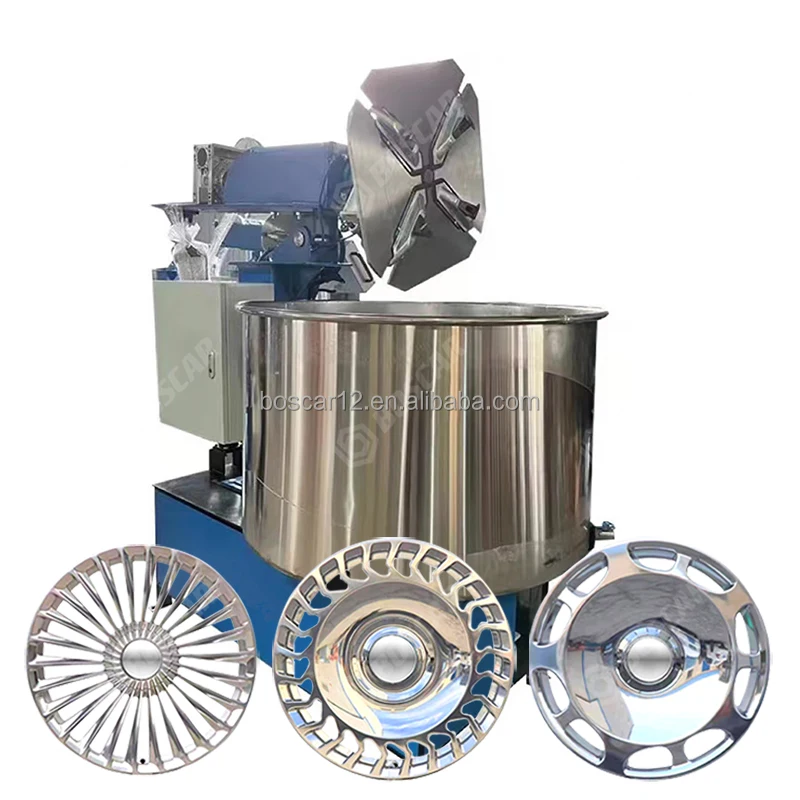 Fully Automatic Rims Polishing Machine Wheel Rim Surface Cleaning ...