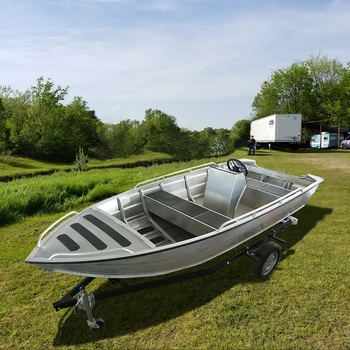 Kindle 16ft High Speed Cheap Fishing Jon Aluminum Boat 2022 New ...