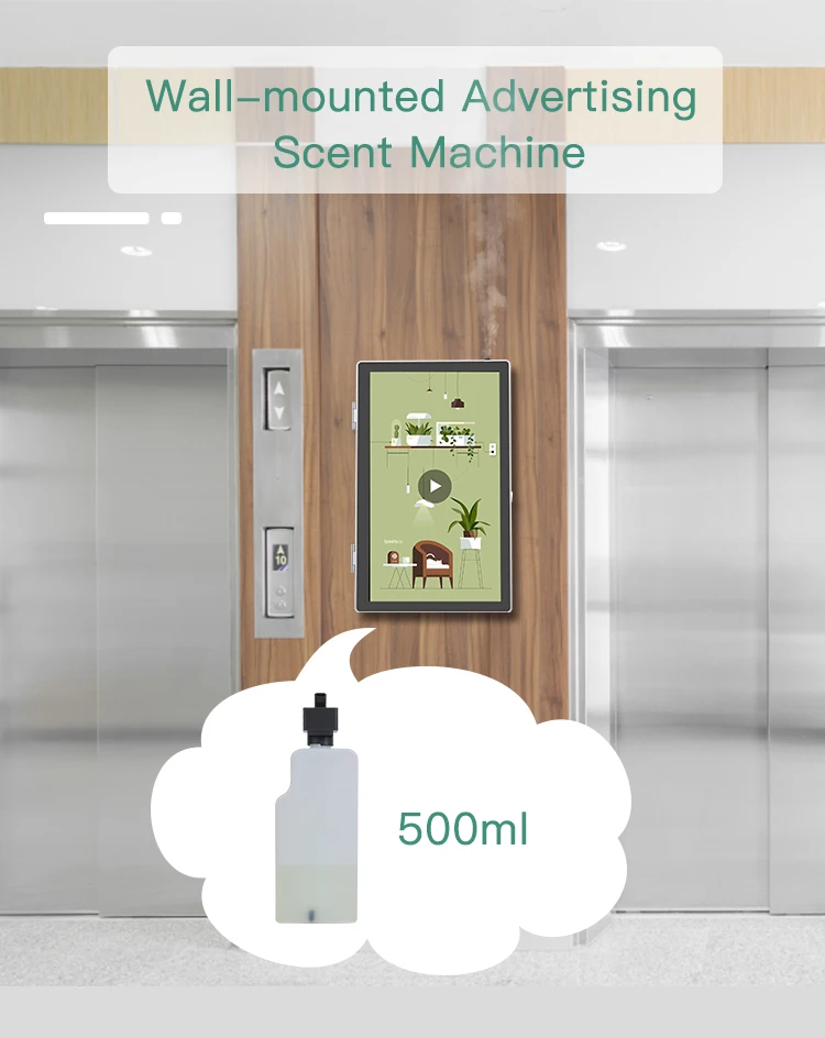 Smart Advertising Scent Diffuser Wall-mounted Aroma Device Perfume Oil ...