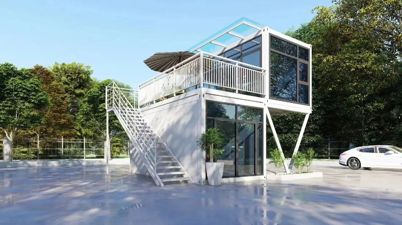 Faat Installation Prefabricated Office Building Ready Made Shipping ...