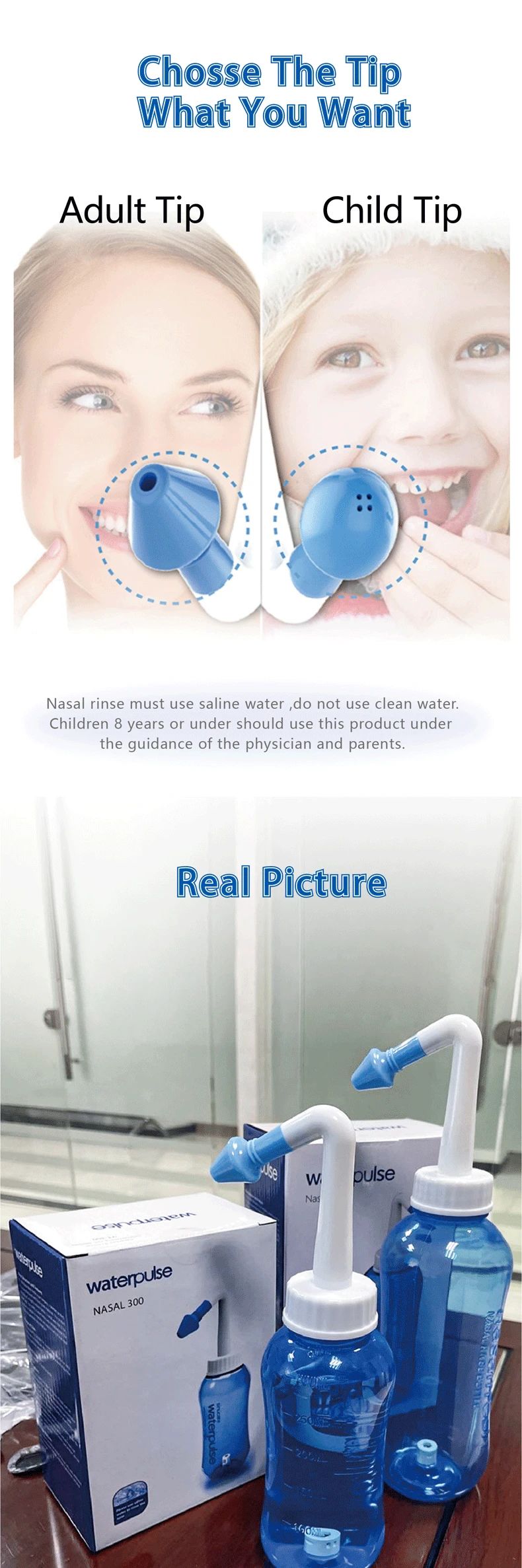 Waterpulse Nasal Rinse - Efficient Nose Cleaning Solutions