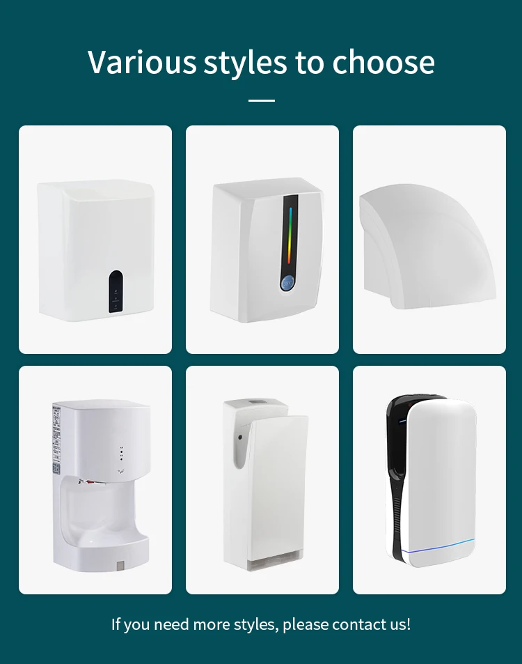 Stainless Steel Electric Hygiene Warm air Wall Mounted Dry Automatic ...