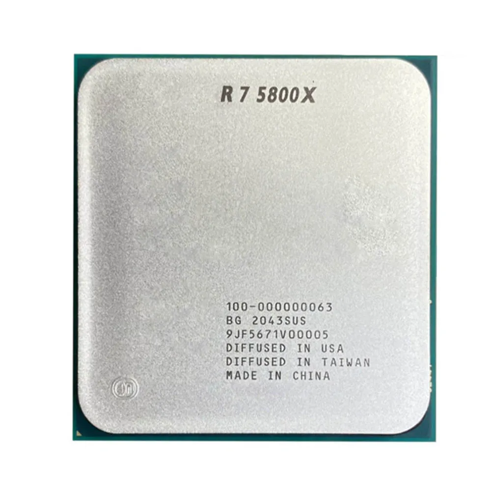 CPU R7 5800X R7 5900X 3.8 Ghz Eight-Core 16-Thread Processor