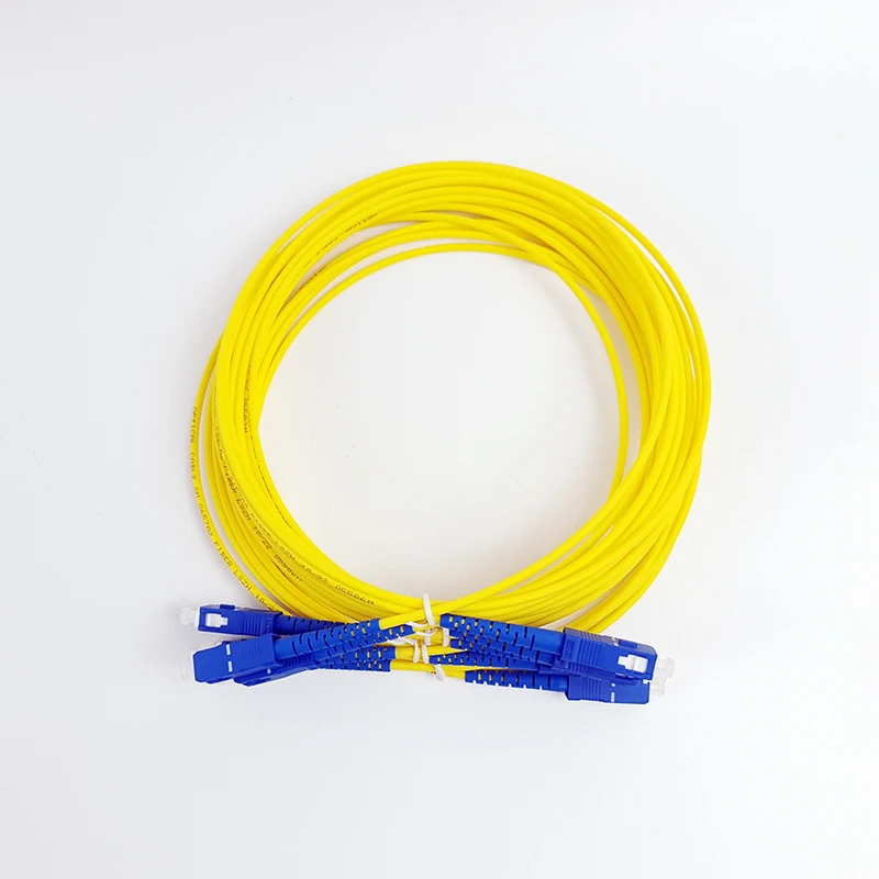 Single Mode Fiber Optic Patch Cord G652d Lszh Patch Cable 1 2 3 Meter ...