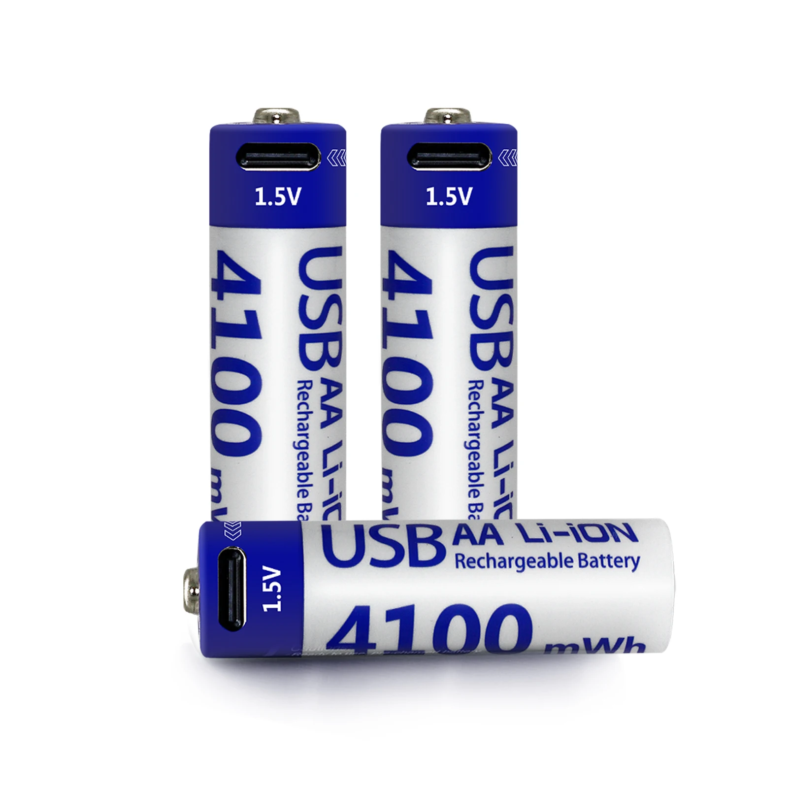 Portable Rechargeable Battery 4100wh Aa 1.5v For Remote Control Game ...