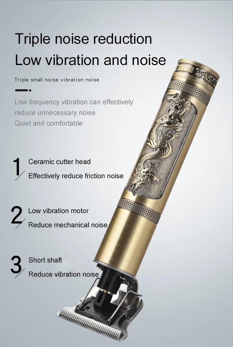 Vintage T9 Hair Cutting Machine Hair Trimmer Recharge Professional ...