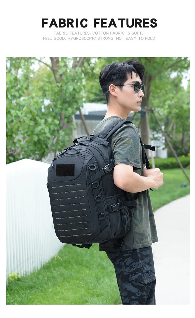 Outdoor Multi Functional Tactical Fan Backpack Large Capacity Backpack ...