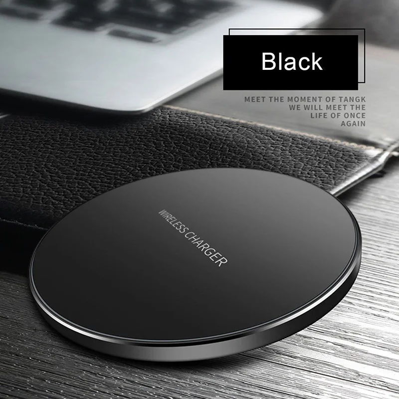 15W Wireless Charger Pad - Fast Charging for Home Office