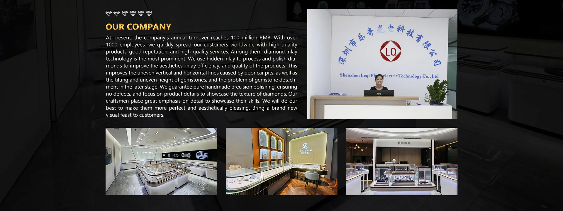 Shenzhen Leqi Jewelry Co., Ltd. - Mechanical Watches, Fine Jewelry