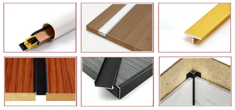 TOCO Tile Profile T Shaped Edging Trim - Modern & Stylish