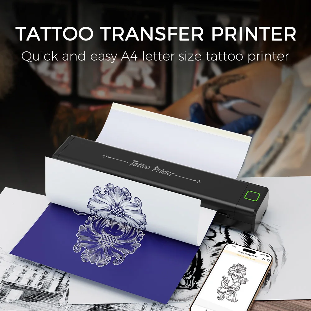 NEWYES Tattoo Printer - Precision Tattoo Stencil Maker