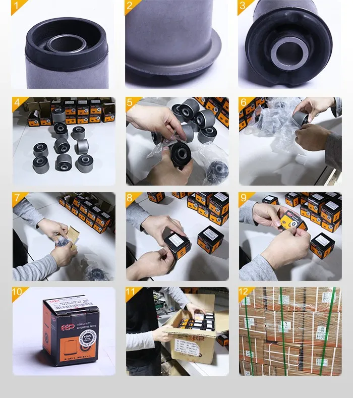 Eep Car Parts Front Lower Outer Suspension Bushing For Toyota Avensis ...