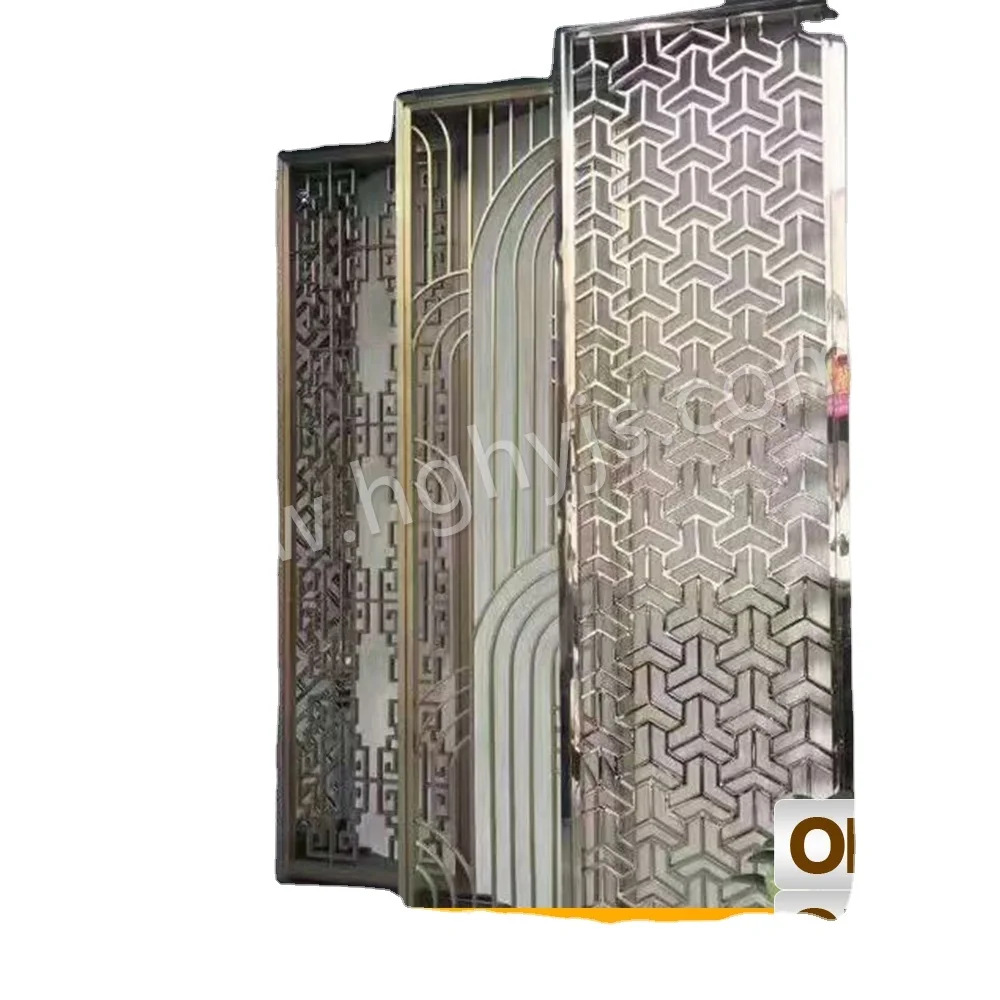 Cnc Cutting Partition Modern Hotel Partition Wall Panel Fixed ...