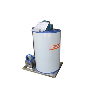 Industrial Flake Ice Making Drum Evaporator Flake 2 Tons Flake Ice ...