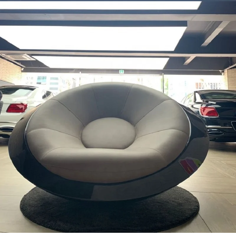 Modern Designer Lounge Fiberglass Ufo Flying Saucer Chair - Buy Flying ...