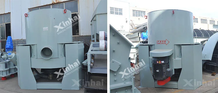 High Gold Recovery Dry Gold Centrifugal Concentrator Mineral Separator ...