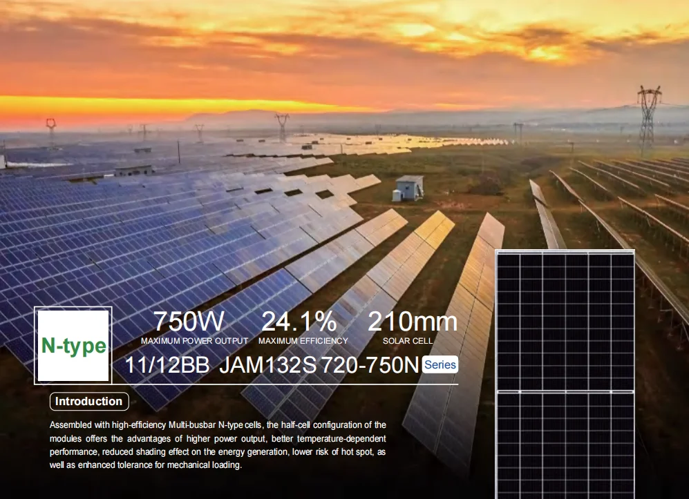 Jingsun High Efficiency Solar Panels - 750W for Farms