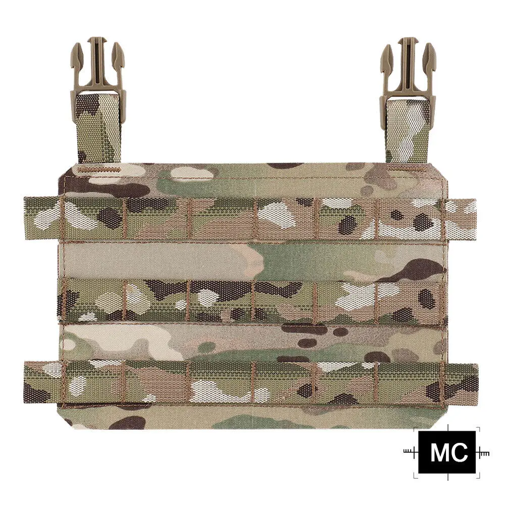 Tactical MOLLE Vest Front Panel Swift Clip Placard for Chest Rig Plate ...