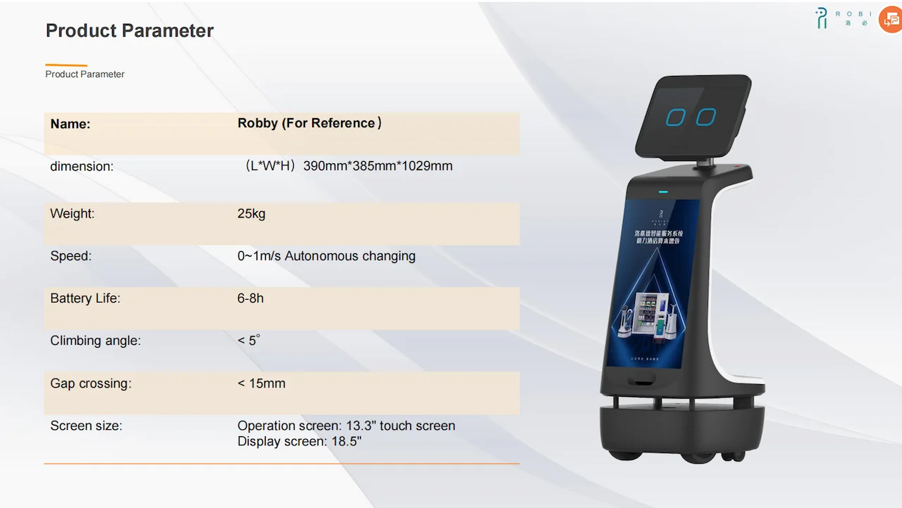 Guided Robot Supermarket Advertising - Efficient Solutions