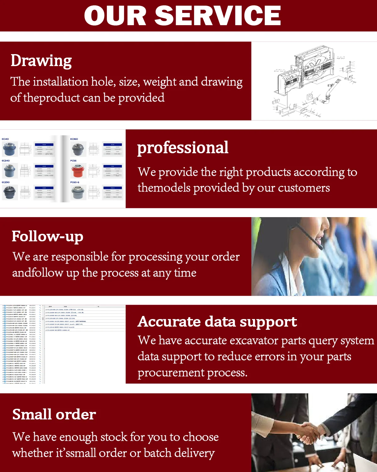 3294510 Construction Machinery C18 Engine Piston for Caterpillar
