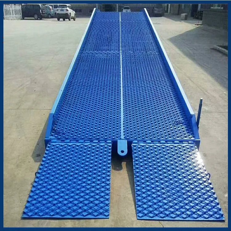 Mobile Hydraulic Container Loading And Unloading Platform Forklift Ramp Dock Dock Ramp With A ...
