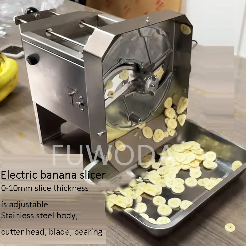 Electric Banana Cutting Machine - Efficient Plantain Slicer