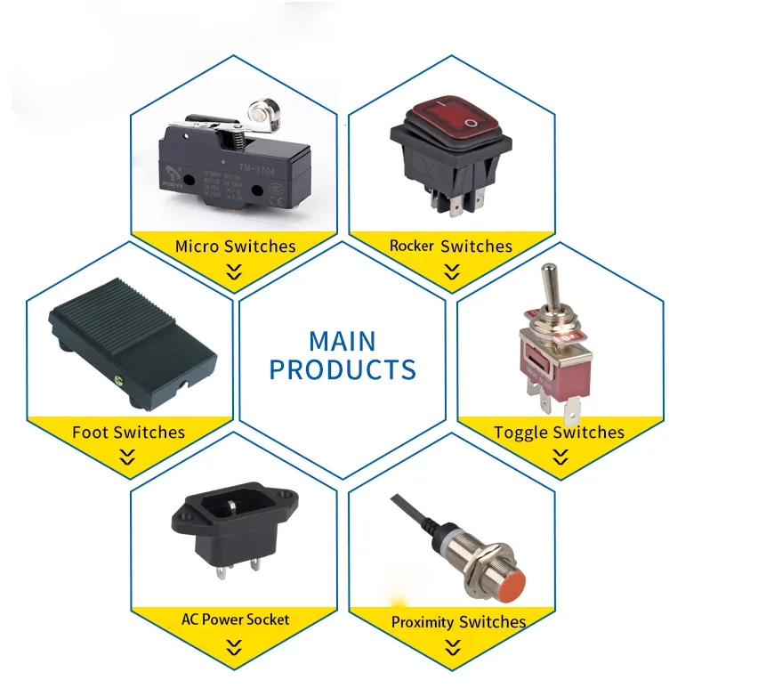 IEC Electrical Switch Connector - Female Plug AC Power Inlet