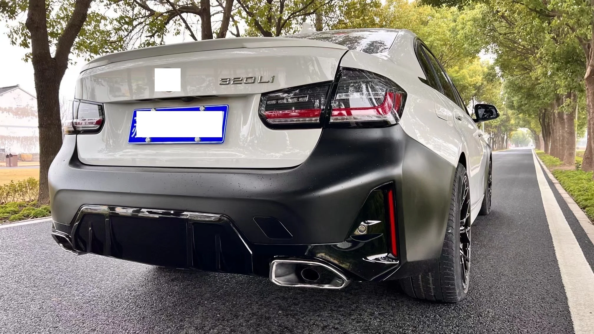 Car Conversion Upgraded Facelift Bumper Bodykit For Bmw F30 Old To New ...