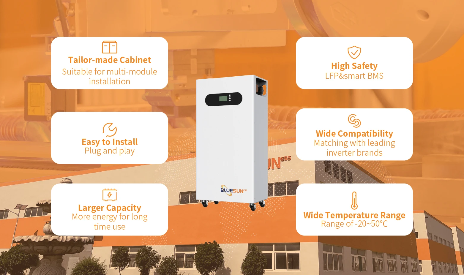 Bluesun Solar Battery Price List - 280ah Lifepo4 Battery