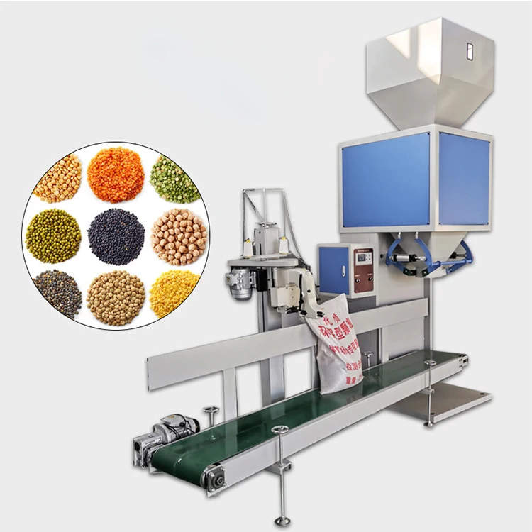 25 Kg Automatic Weighing And Packing Machine Miscellaneous Grain ...