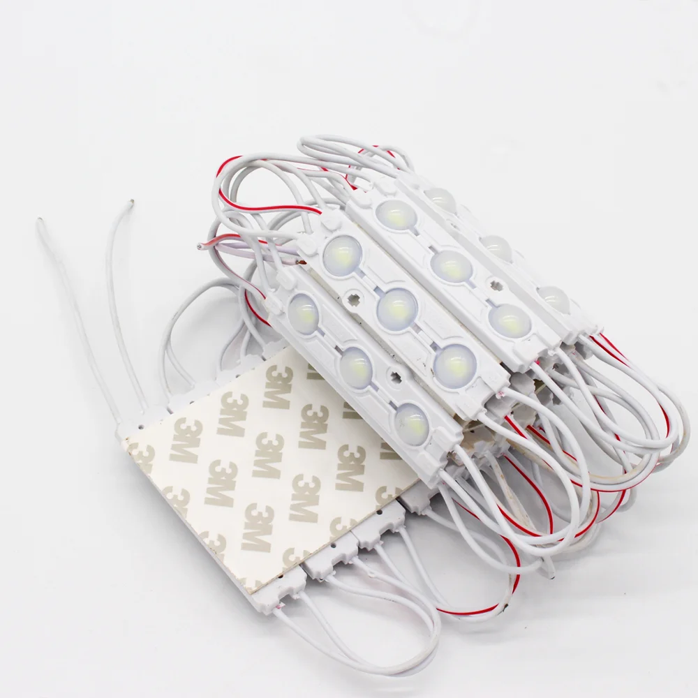 6011 12v Dc 3led Injection Lens Light Sign 1.5w Smd Led Module 2835 Led ...