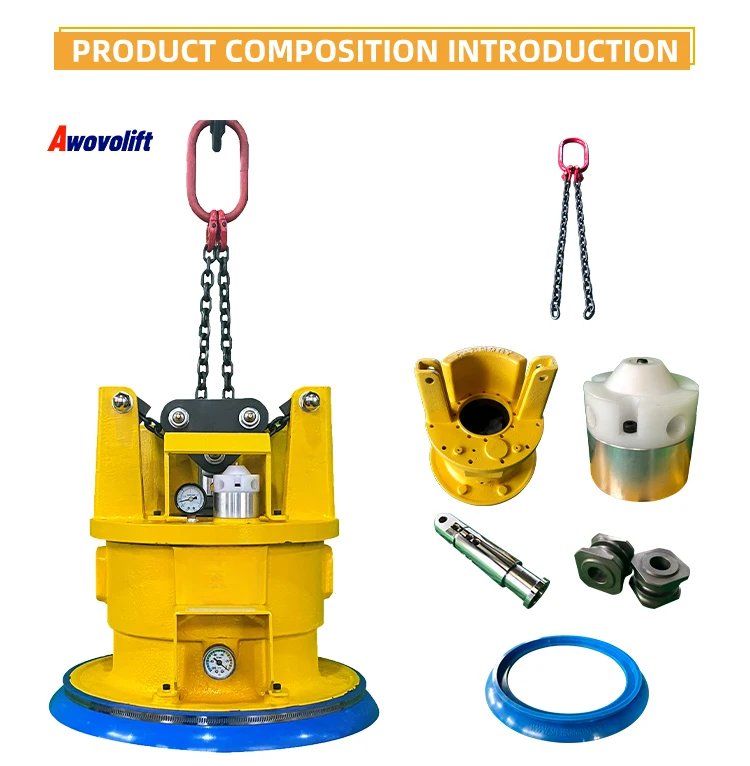 Awovolift Self Lifting Vacuum Suction Lifting 6 Sucker Equipment