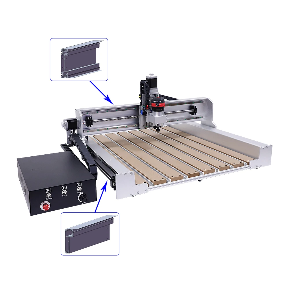 6060 CNC Router - Precision Engraving and Cutting Machine