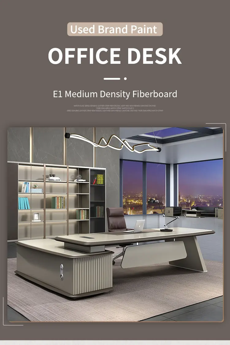 Executive Office Furniture Wooden Antique Office Desk Wholesale Manager ...